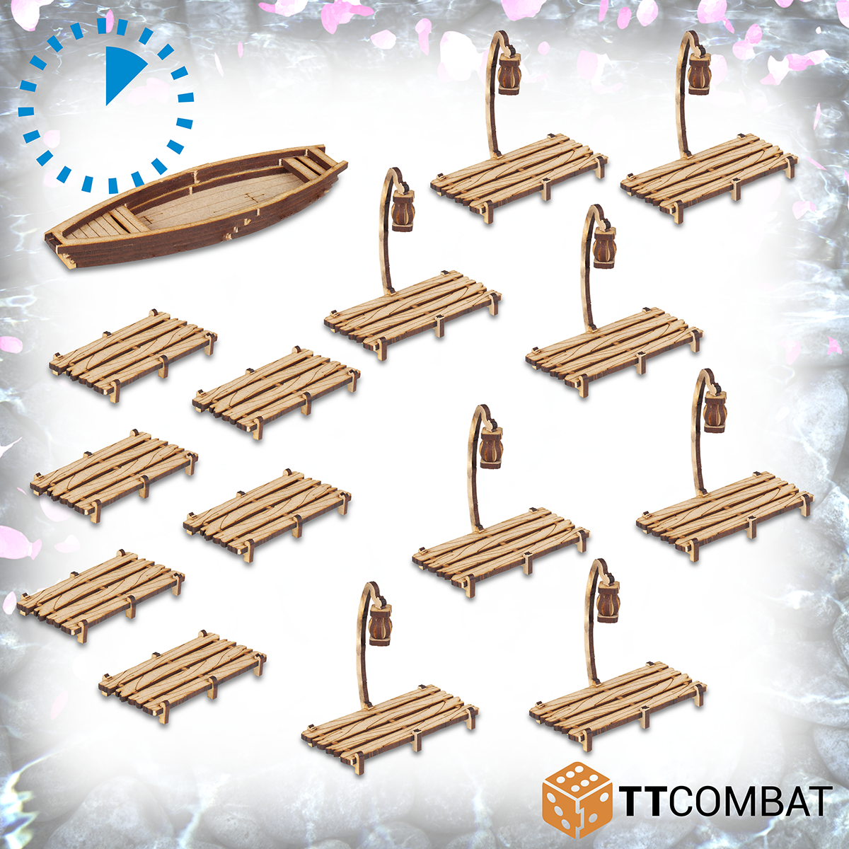 TTCombat Terrain - Inaka: Walkways – Pandemonium Games