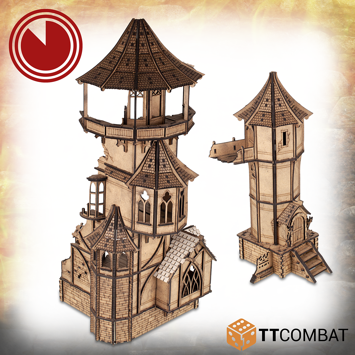 TTCombat Terrain - Savage Domain: The Midnight Tower – Pandemonium Games