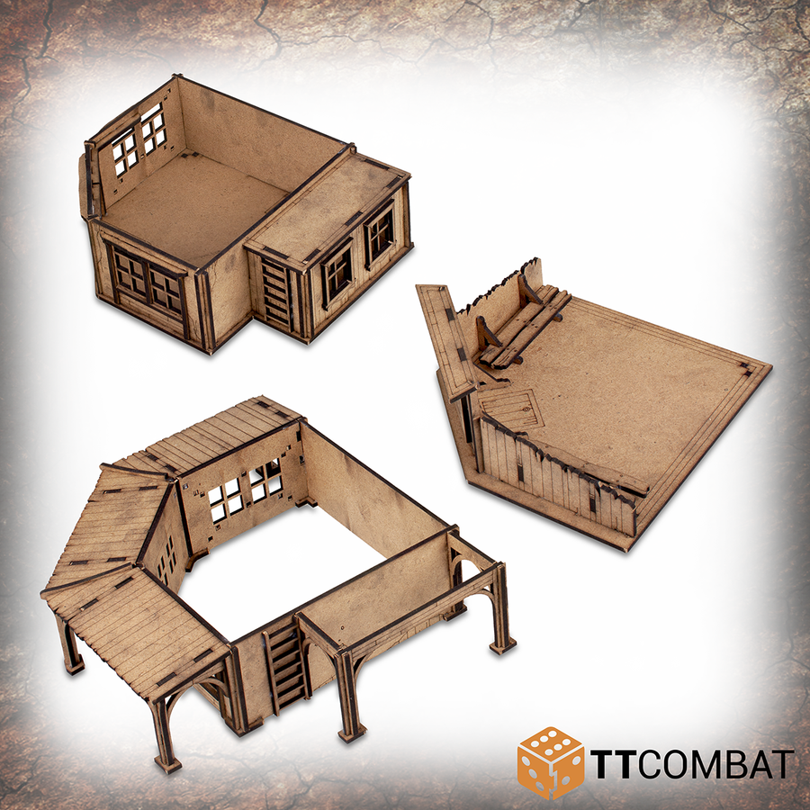 TTCombat Terrain - Pitchstone: Quinn Street – Pandemonium Games