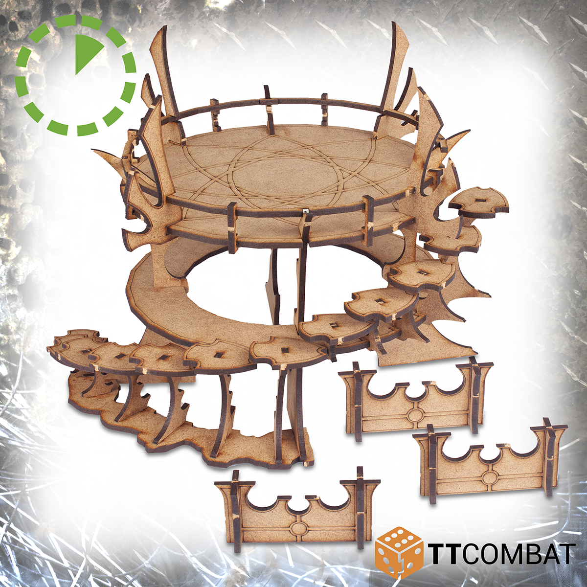 TTCombat Terrain - Space Elf Platform – Pandemonium Games
