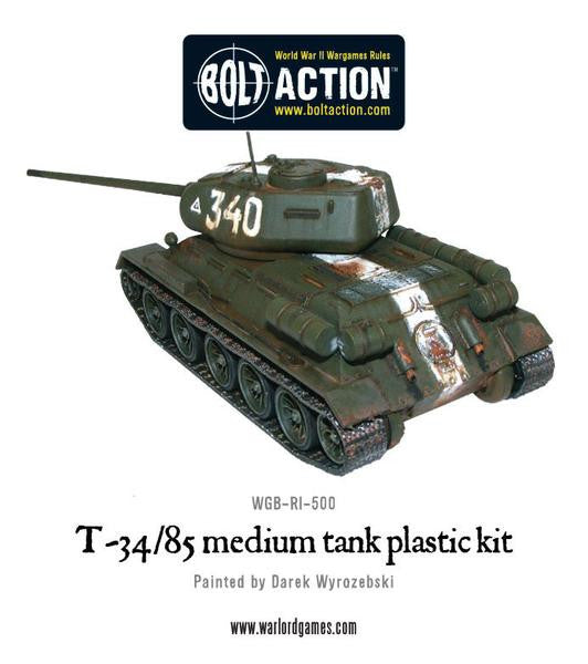 Bolt Action: T34/85 Soviet Medium Tank – Pandemonium Games