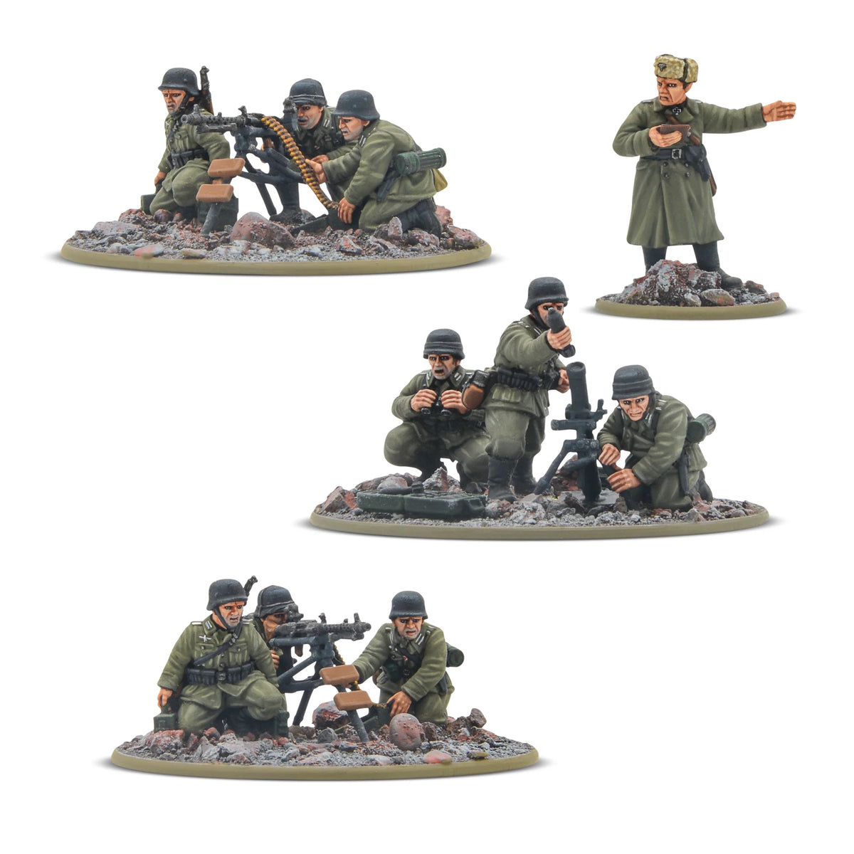 Bolt Action: German Veteran Infantry Heavy Weapons Platoon ...