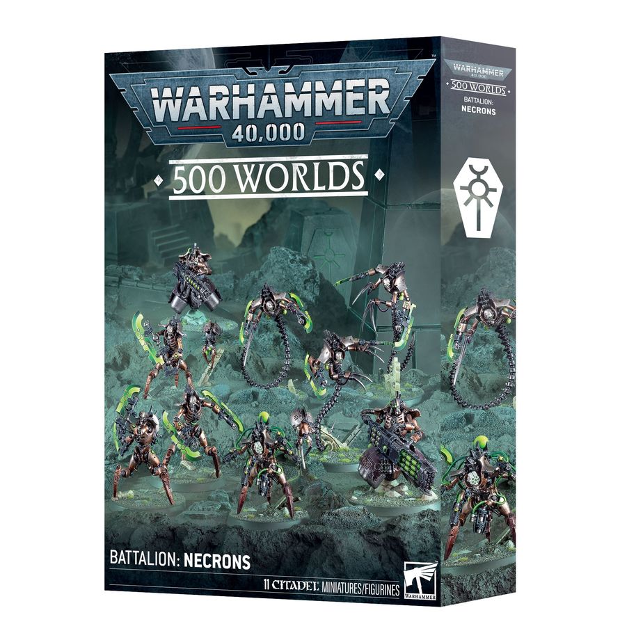 Warhammer 40K: 500 Worlds Battalion: Necrons – Pandemonium Games