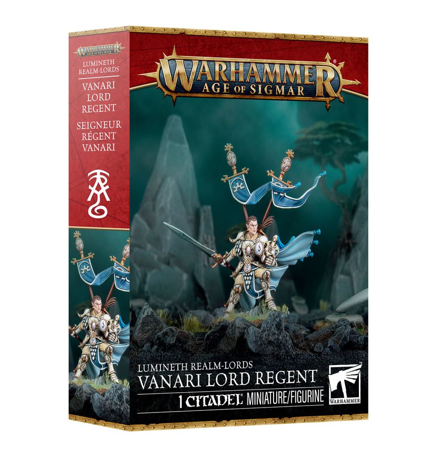 Age of Sigmar: Lumineth Realm-lords Vanari Lord Regent – Pandemonium Games