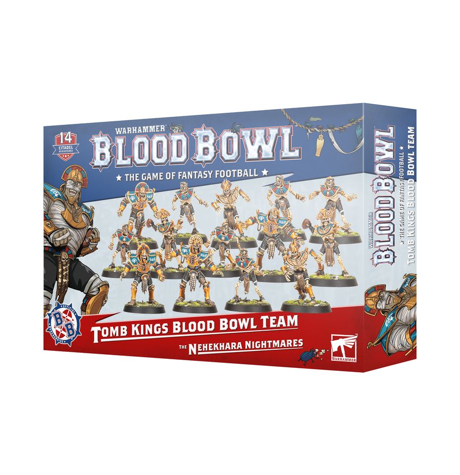 Tomb Kings Blood Bowl Team: The Nehekhara Nightmares – Pandemonium Games