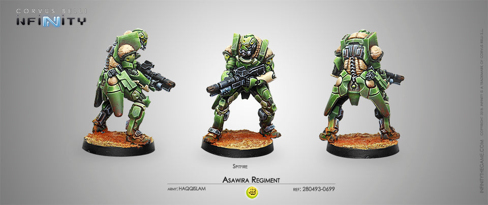 Haqqislam: Asawira Regiment (Spitfire) – Pandemonium Games