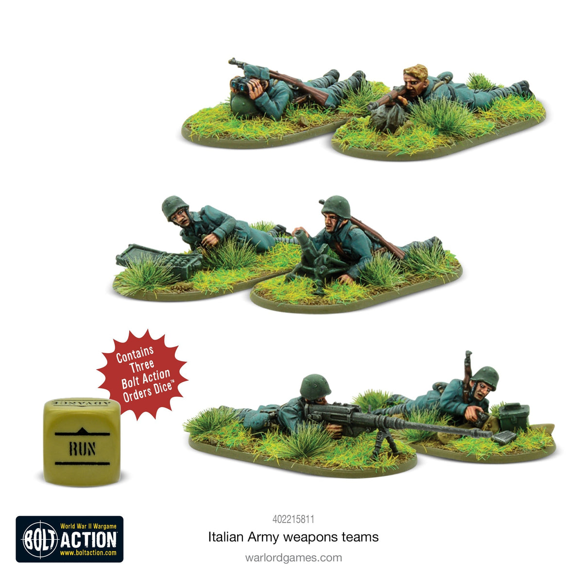Bolt Action: Italian Army Weapons Teams – Pandemonium Games
