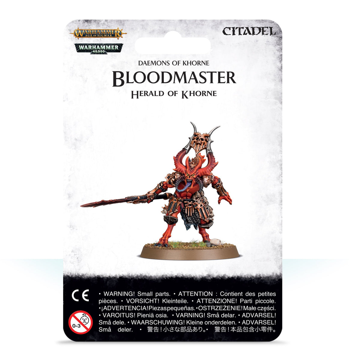 Warhammer 40K/AoS: Bloodmaster, Herald of Khorne – Pandemonium Games