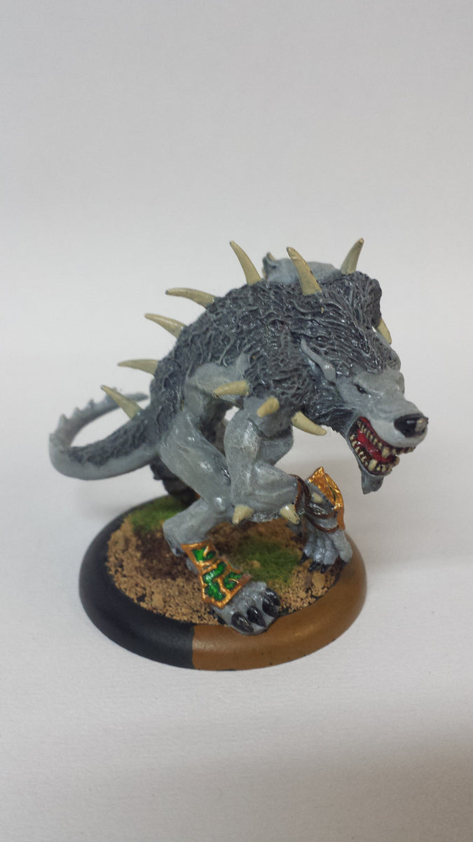 Circle Orboros: Feral Warpwolf (Classic, Painted) – Pandemonium Games