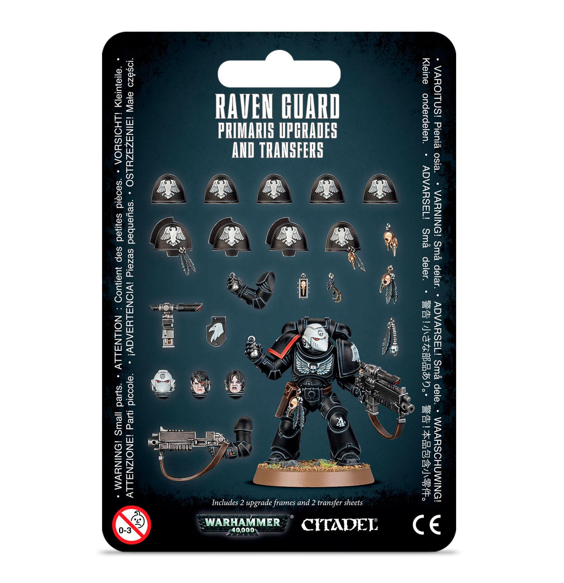 Warhammer 40K: Raven Guard Primaris Upgrades and Transfers ...
